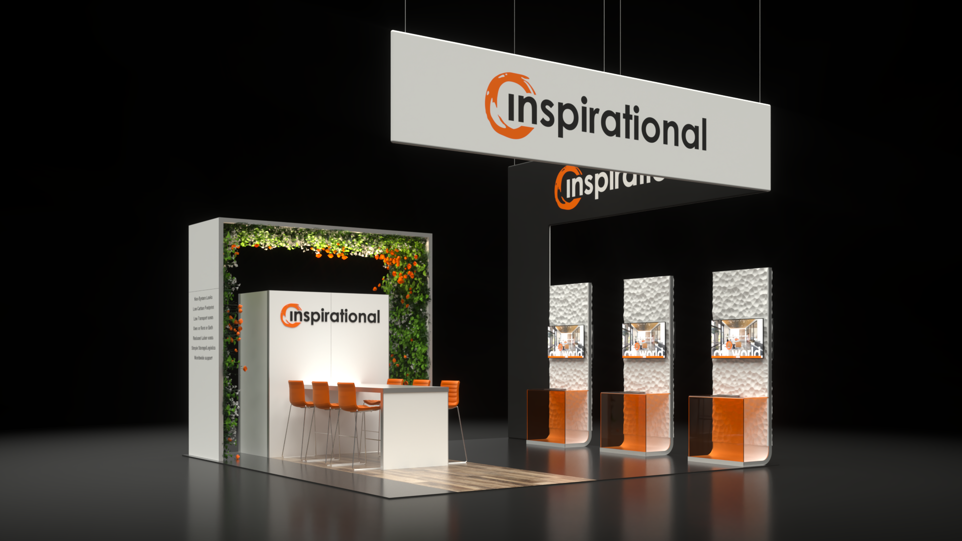 Trade show booth and exhibits in USA